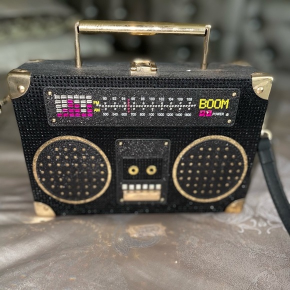 Aldo | Other | Boom Box Purse This Is A Rare Bagsuper Cute Black ...